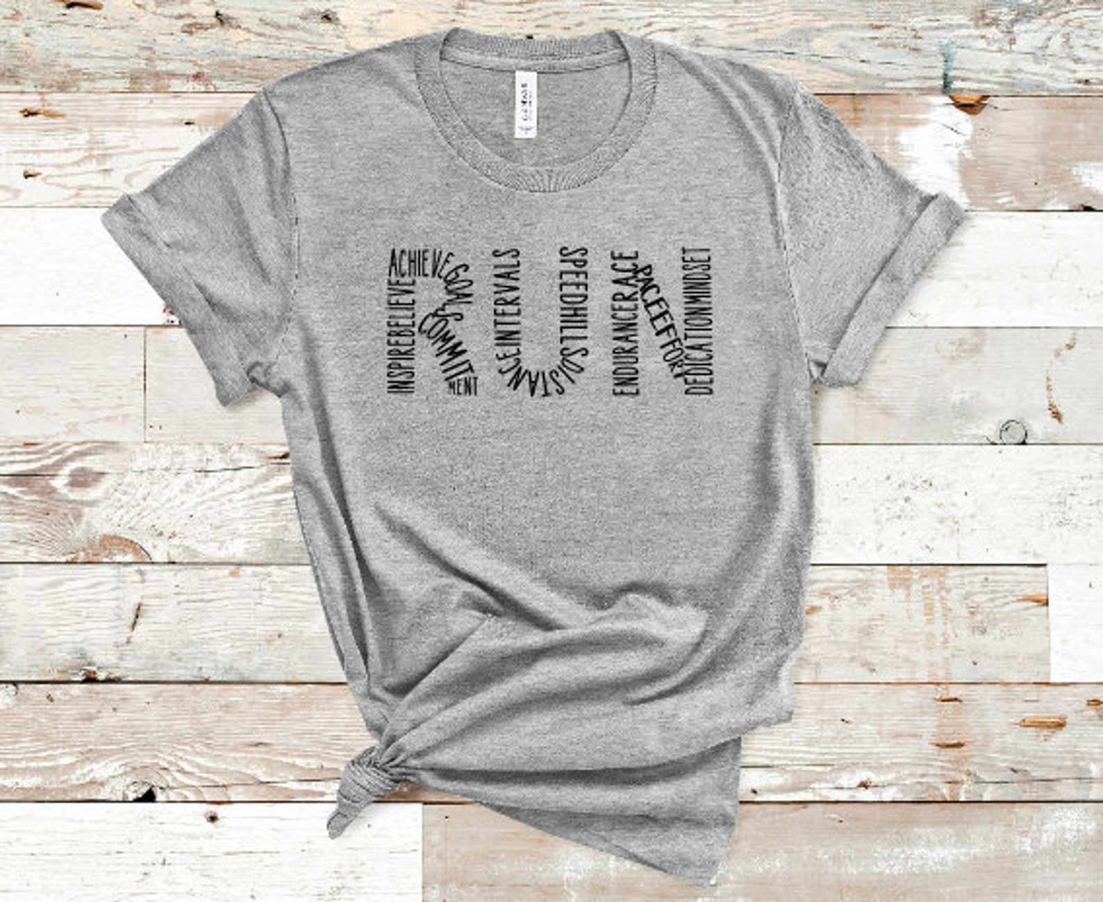 RUNNER TEE SHIRT / Motivational Running Super Soft T-shirt / | Etsy