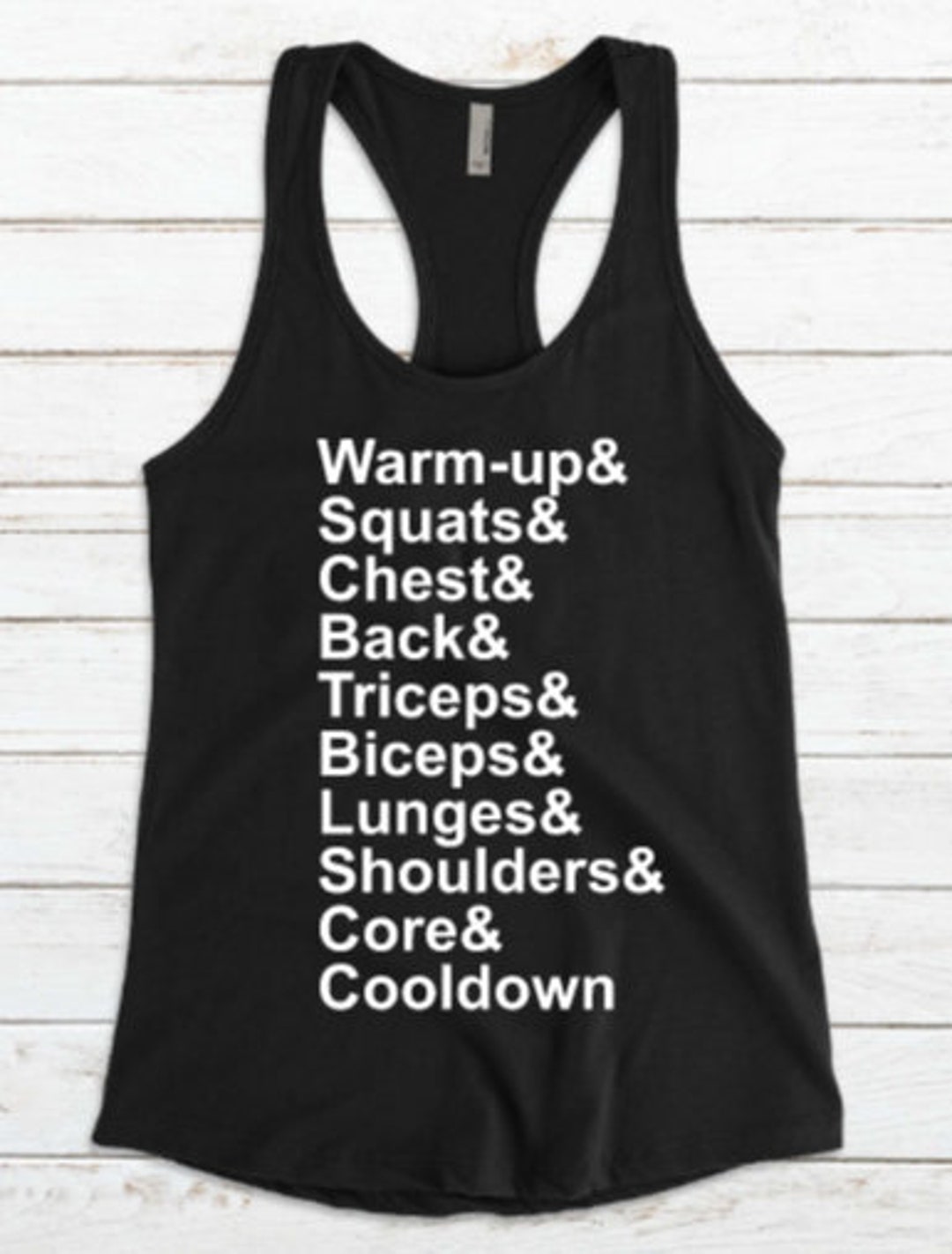 BODY PUMP AMPERSAND Shirt / Bodypump Women's Racerback Tank or Muscle ...