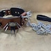 3' Spiky Wide Dog Collar Chain Set Buffalo Leather M/L/XL/XXL - Etsy