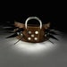 3' Spiky Wide Dog Collar Chain Set Buffalo Leather M/L/XL/XXL - Etsy
