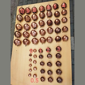 Metal Cowbell Sheep Bell Vintage Doorbell 12 Sizes - Etsy