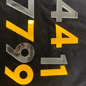 3 Ultra-reflective Home Address Numbers Door Numbers | Etsy