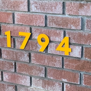 3 Ultra-reflective Home Address Numbers Door Numbers | Etsy