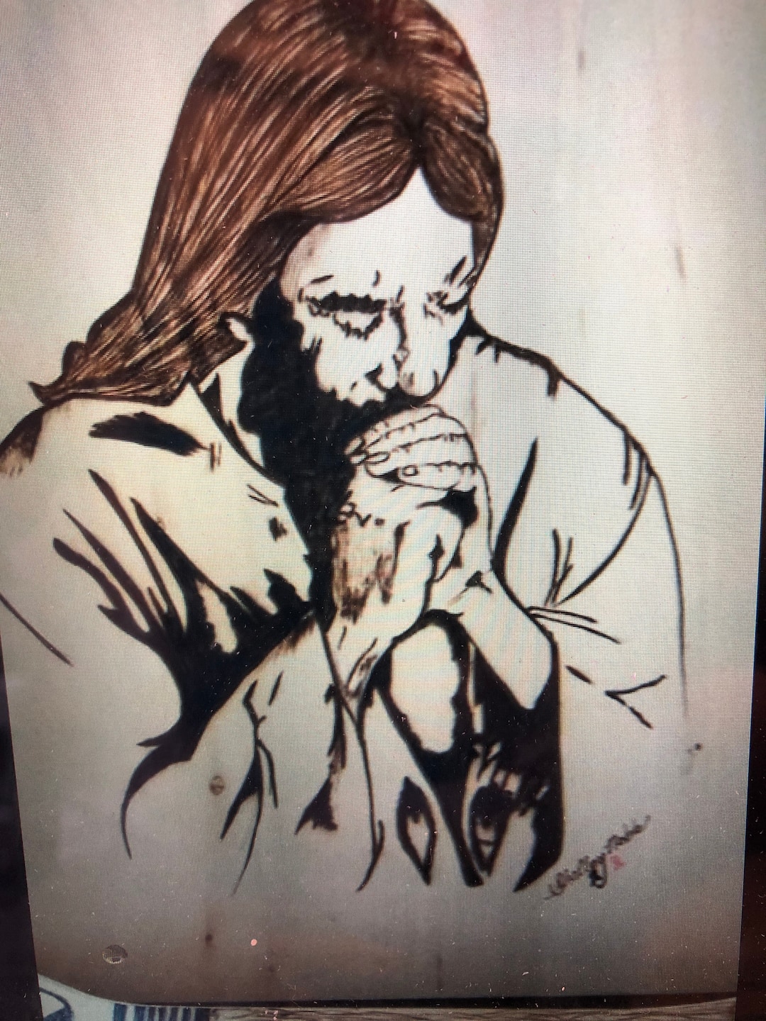 Gifts, Wood Burned Pyrography, Art, Decorating Gift, Religious, Faith ...