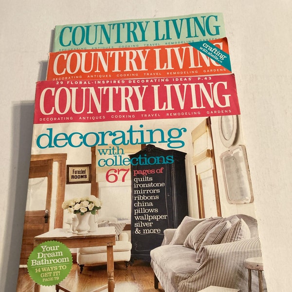 Country Living Magazine - Etsy