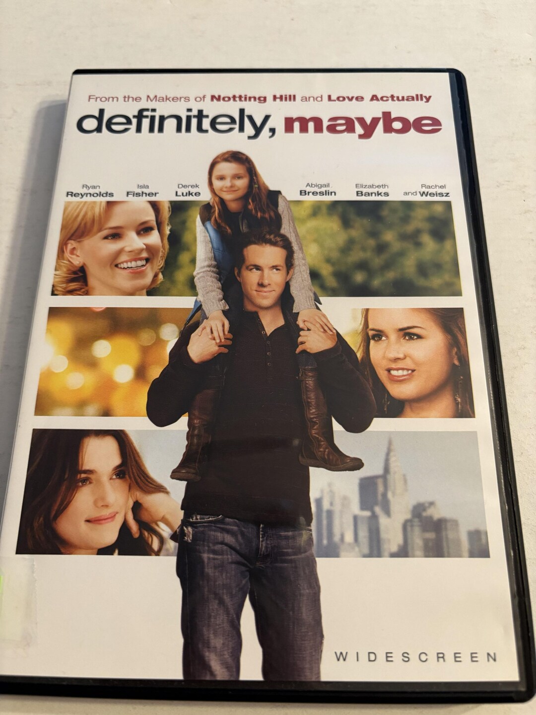Vintage Definitely, Maybe. Ryan Reynolds Isla Fisher Derek Luke DVD ...