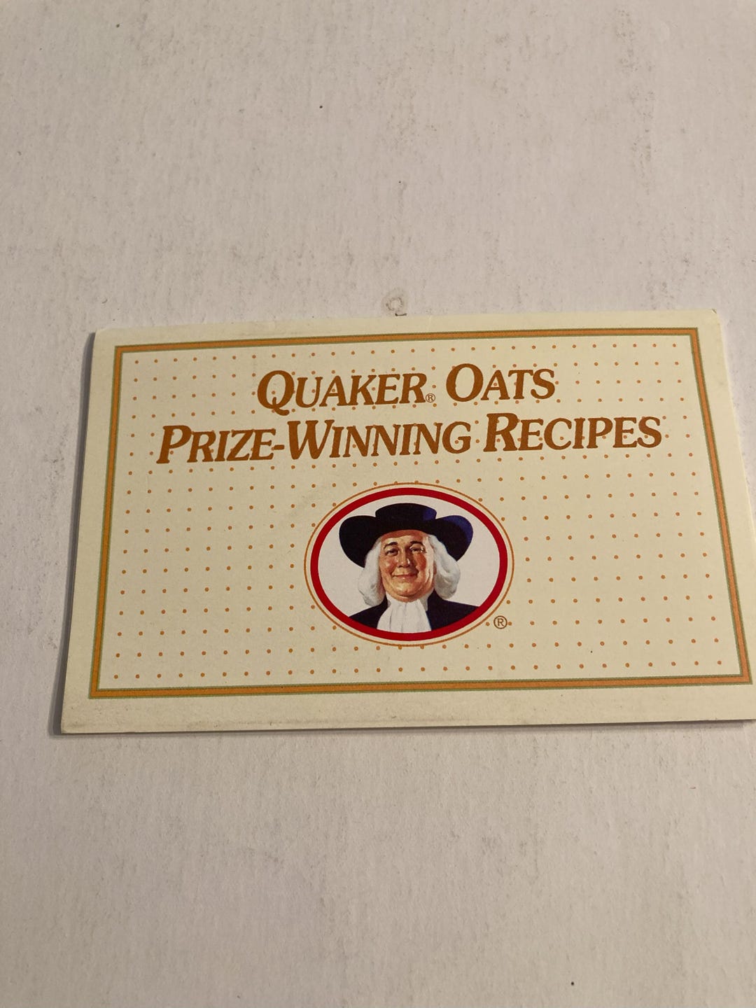 Vintage Quaker Oats Prize Winning Recipes. Qopwrecipes - Etsy