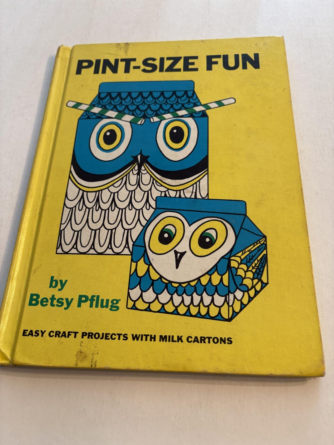 Vintage Pint-size Fun by Betsy Pflug. Hardcover 1972. Pintsize - Etsy