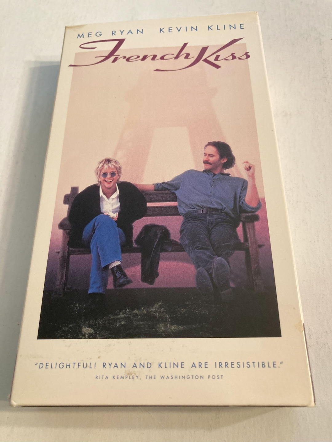 Vintage französischer Kuss Meg Ray von Kevin Kline. VHS. frenchkiss ...