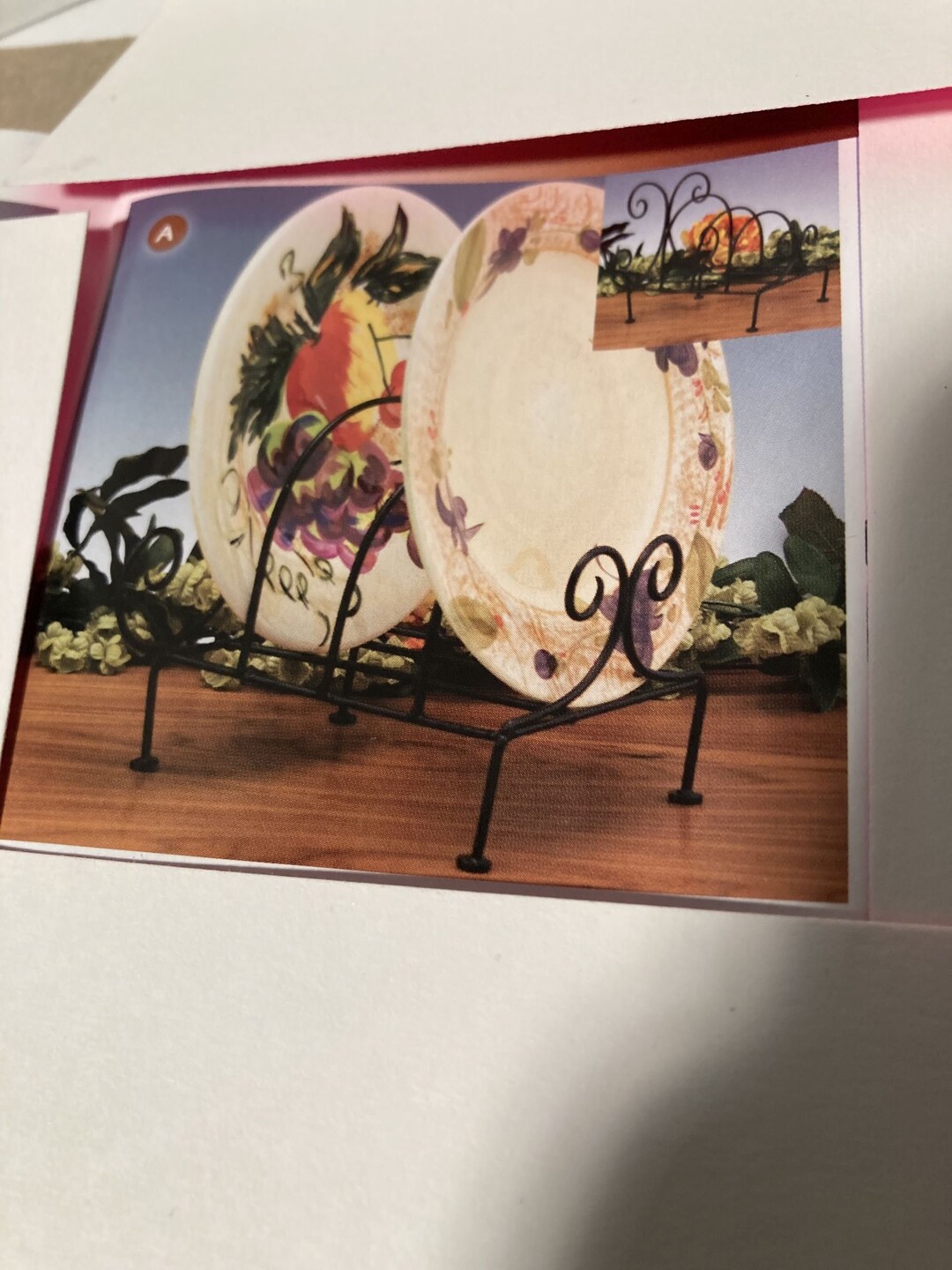 Multi Plate Stand Wrought Iron 10 X 8 X 10. Very Sturdy. PS436 - Etsy