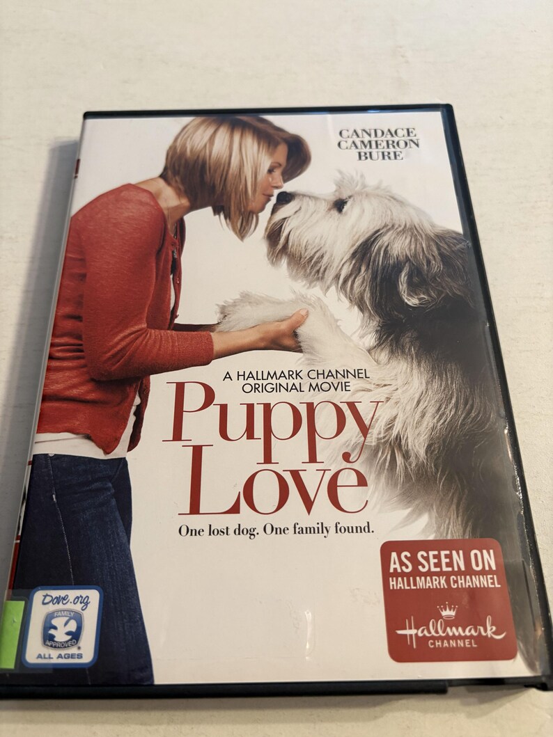 Vintage Puppy Love. Candace Cameron Bure Hallmark Original DVD. Puppyl ...
