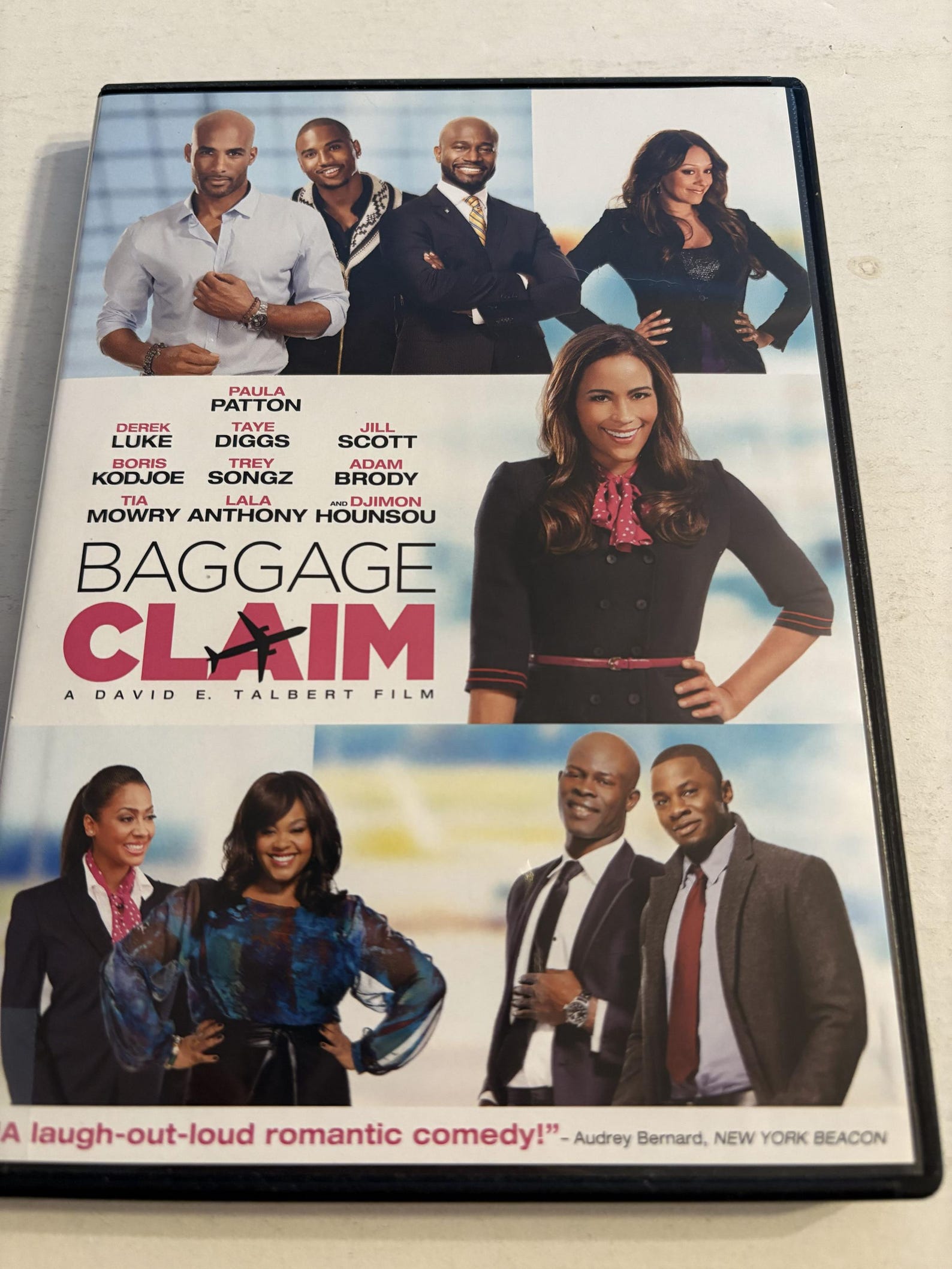 Vintage Baggage Claim. Paula Patton Derek Luke Taye Diggs DVD. Baggage ...