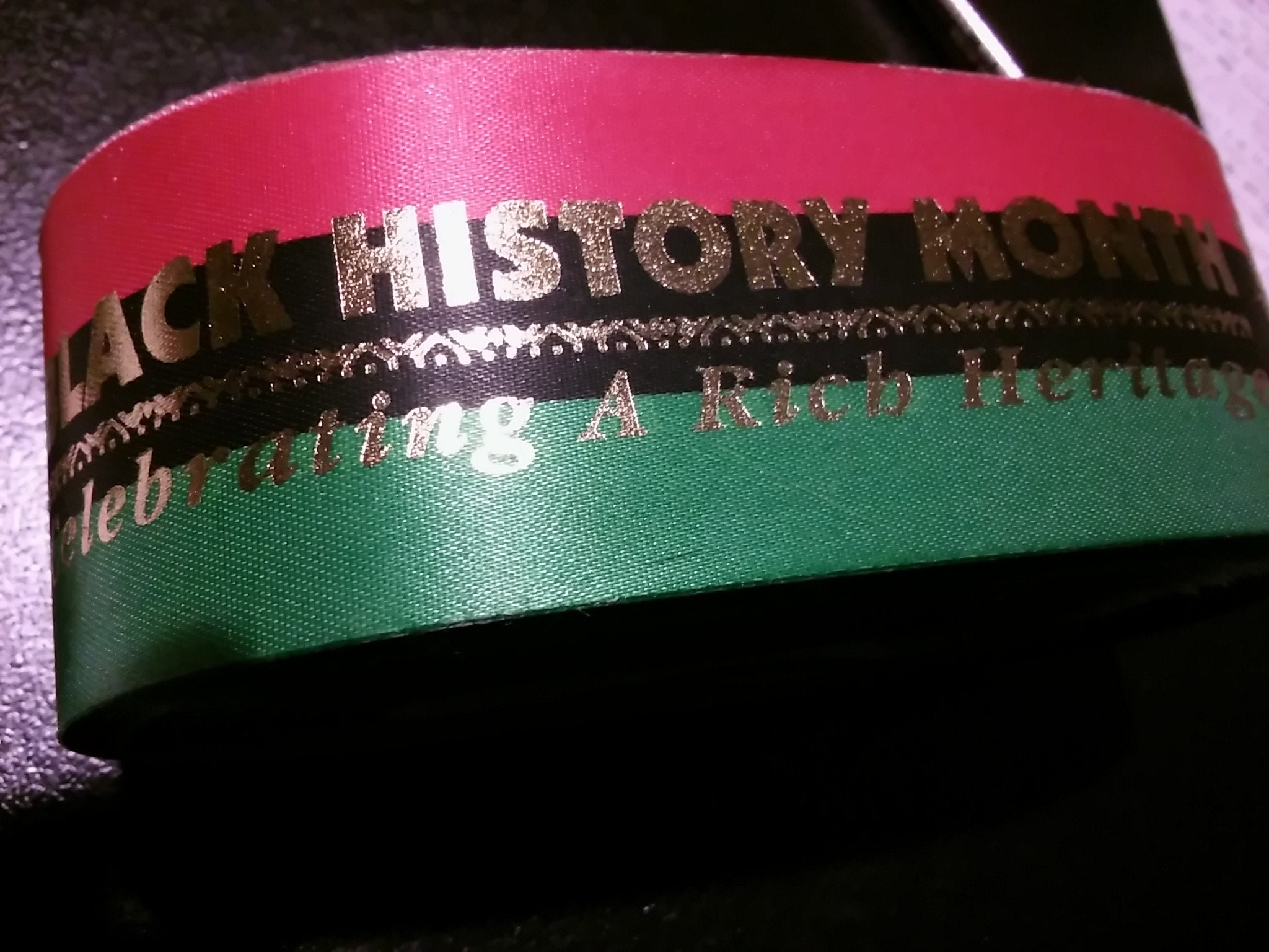 25 Bookmarks Gold Foil Satin Ribbon Black History Month - Etsy