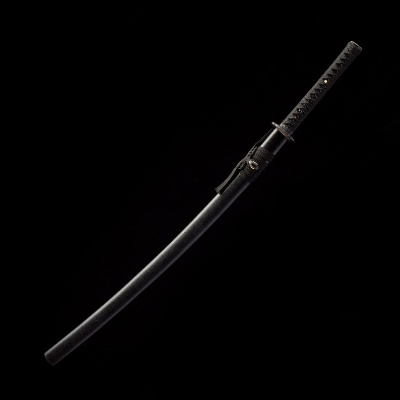 TRUEKATANA® Black Katana Handmade Japanese Katana Sword With - Etsy