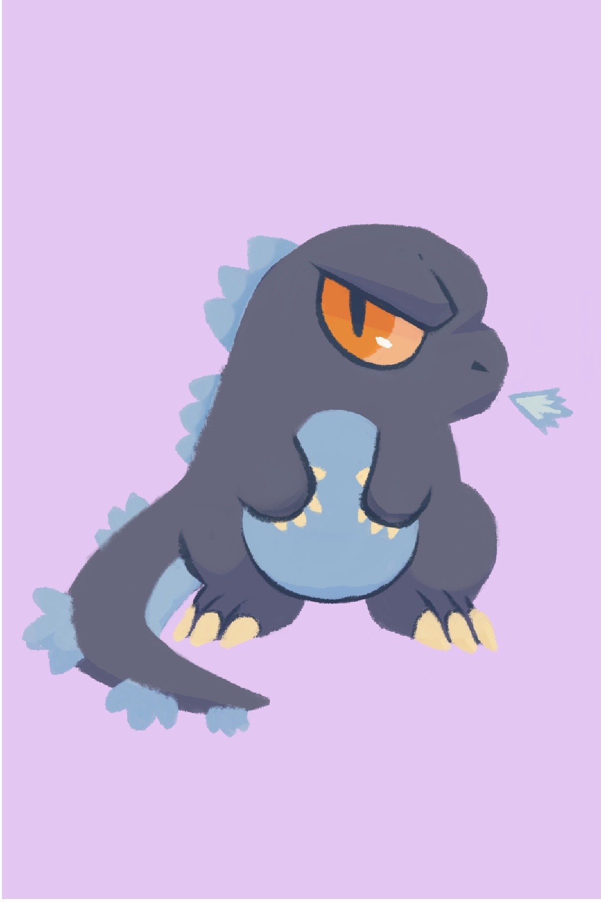 Godzilla Drawing Cute