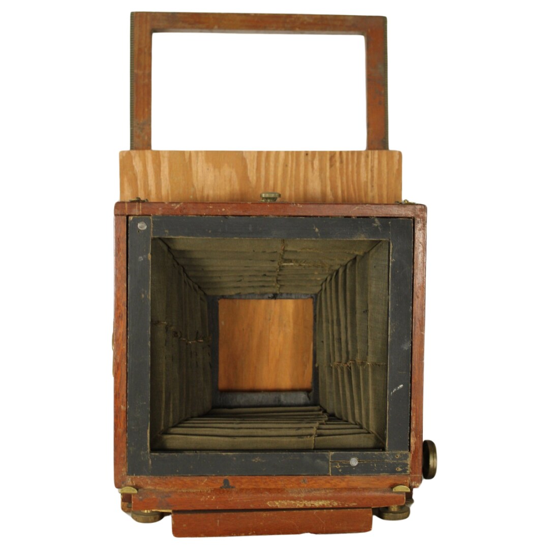 Antique Victorian 1800s Seneca View Field Box Camera Folding Bellows ...