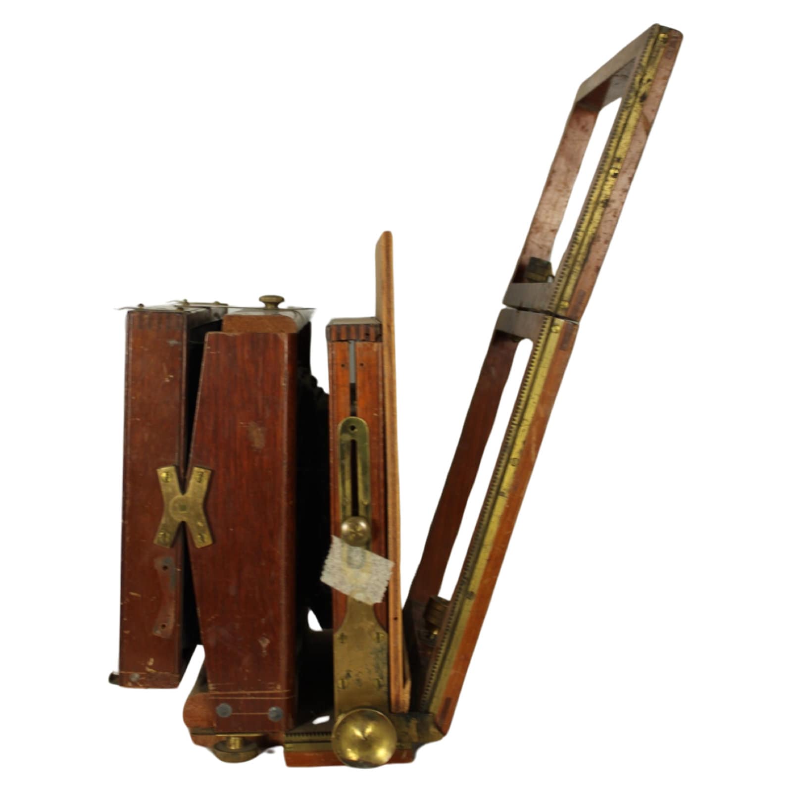 Antique Victorian 1800s Seneca View Field Box Camera Folding Bellows ...