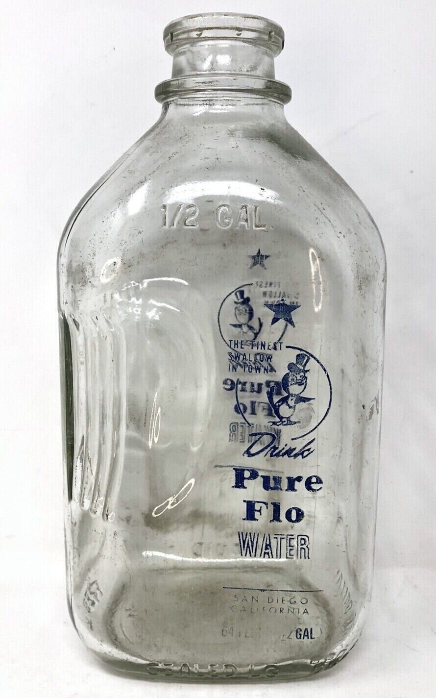 Rare Vintage 1970s Pure Flo Water San Diego California Collectible ...
