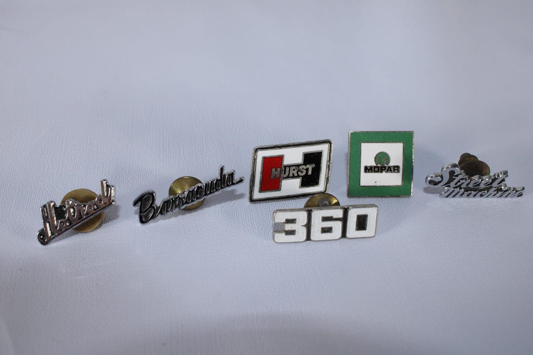 Lot Set of 6 Vintage Hotrod Hot Rod Barracuda Chrysler Plymouth Hurst ...