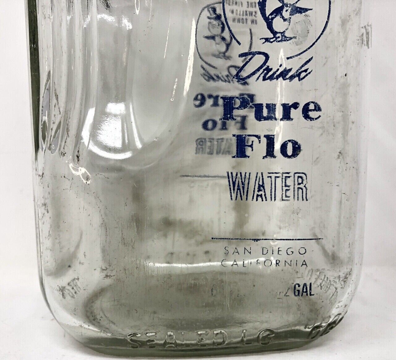 Rare Vintage 1970s Pure Flo Water San Diego California Collectible ...