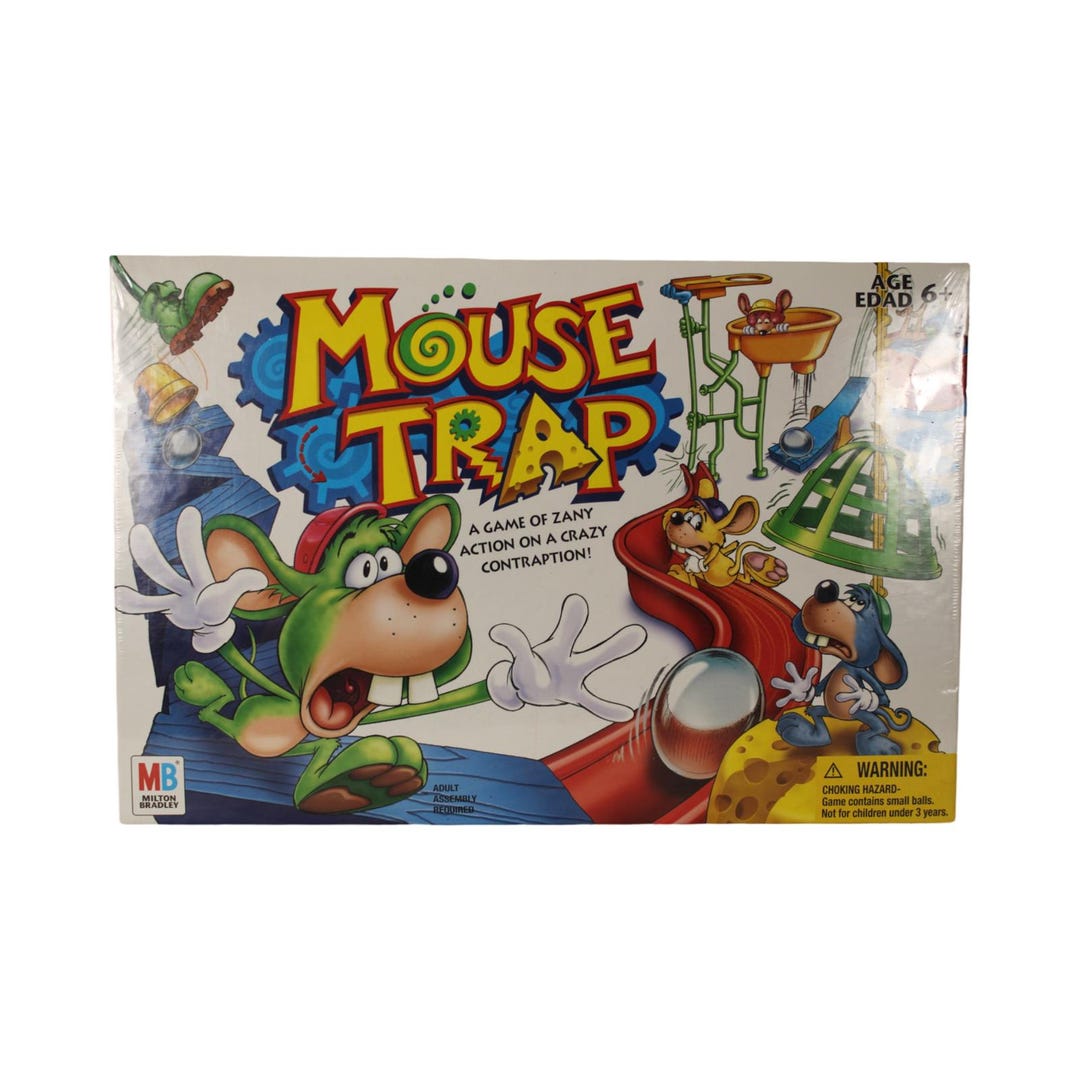 Vintage Mouse Trap Classic Board Game 2005 Milton Bradley New Factory ...