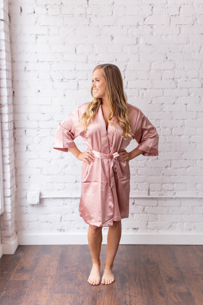 Bridesmaid Robes Satin Robes Bridesmaid Gifts Bridal | Etsy
