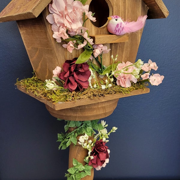 Pink Birdhouse - Etsy