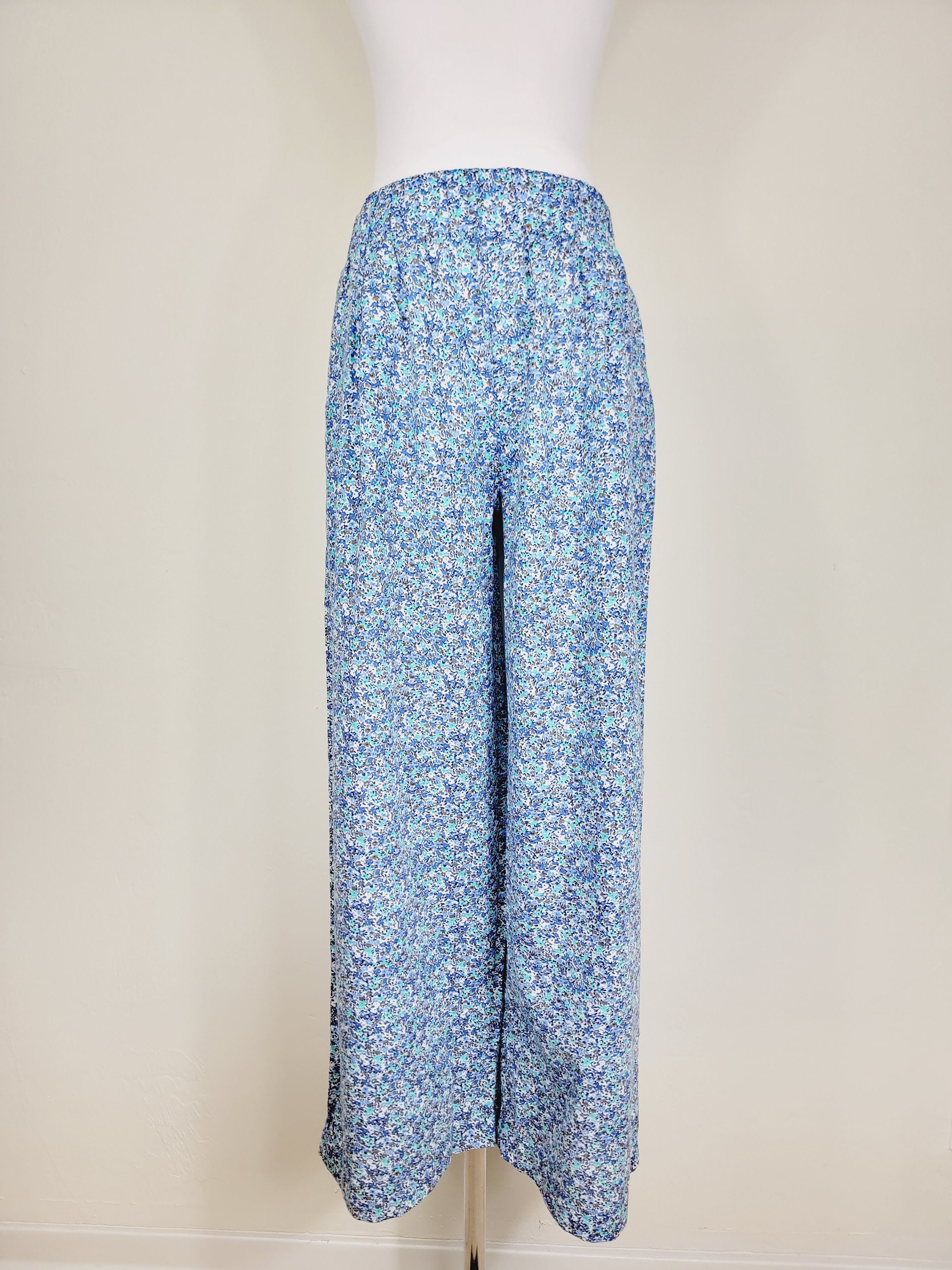 Elastic Waist Cotton Soft Pants Loose Large Size Trousers Oversize Wide ...