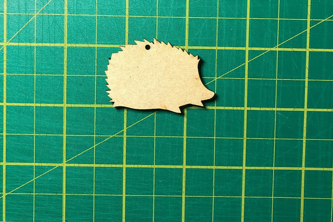 Hedgehog, MDF Laser Cut Craft Blanks in Various Sizes, Wooden Cutouts ...