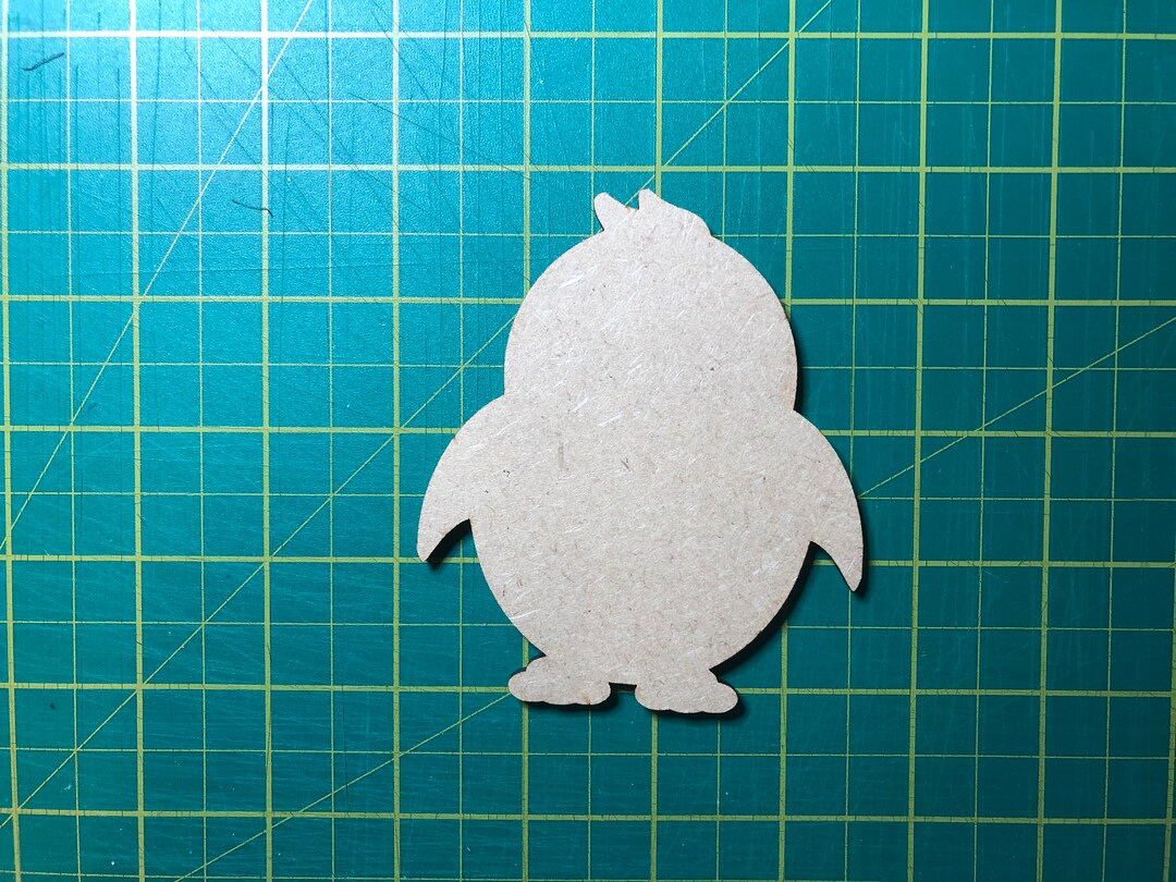 Penguin Craft Shapes Penguin, Laser Cut Penguin, Craft Blanks, Wooden ...