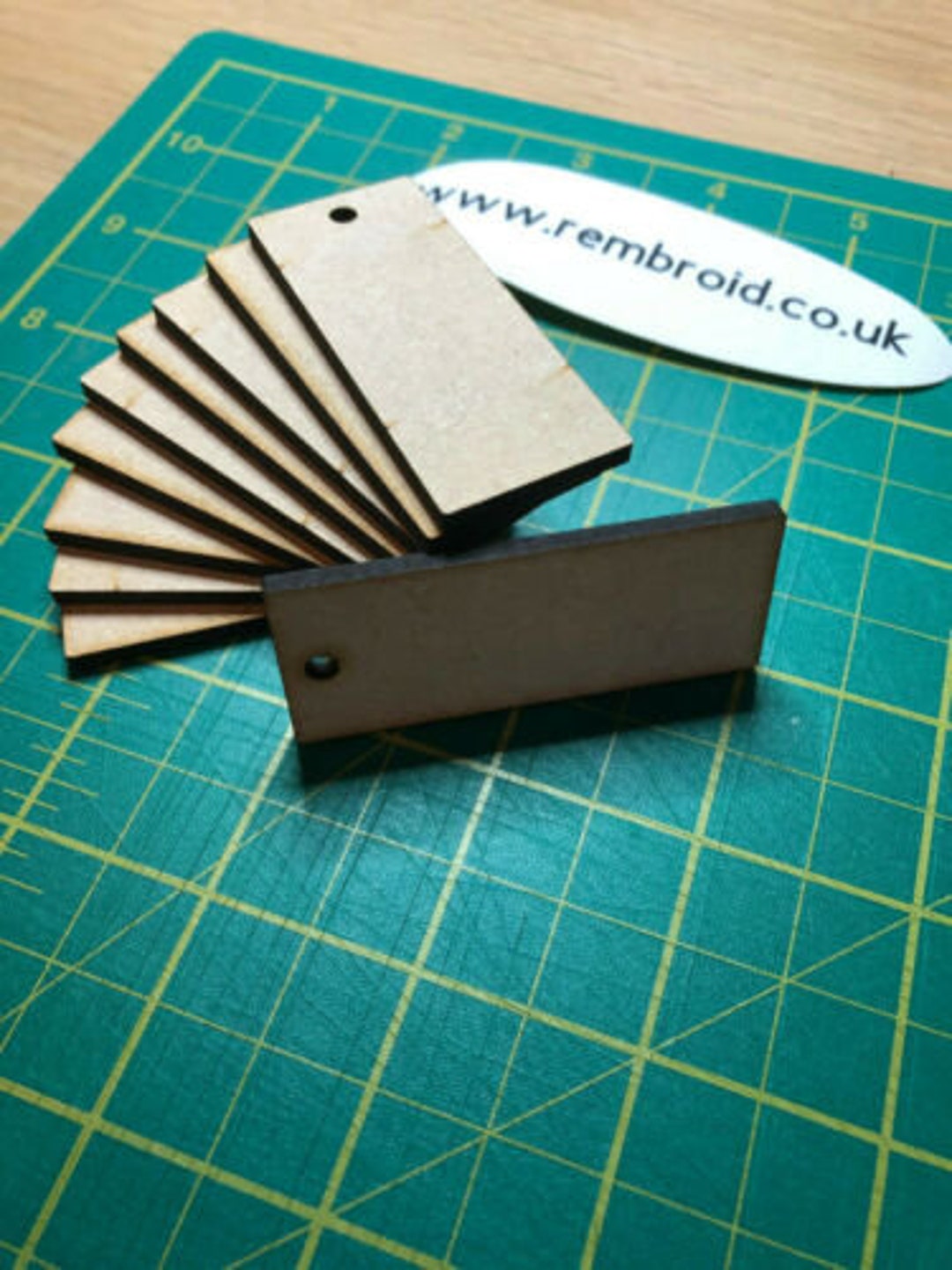 Rectangle Shape Craft Shapes, Decorations Embellishments MDF Shapes ...