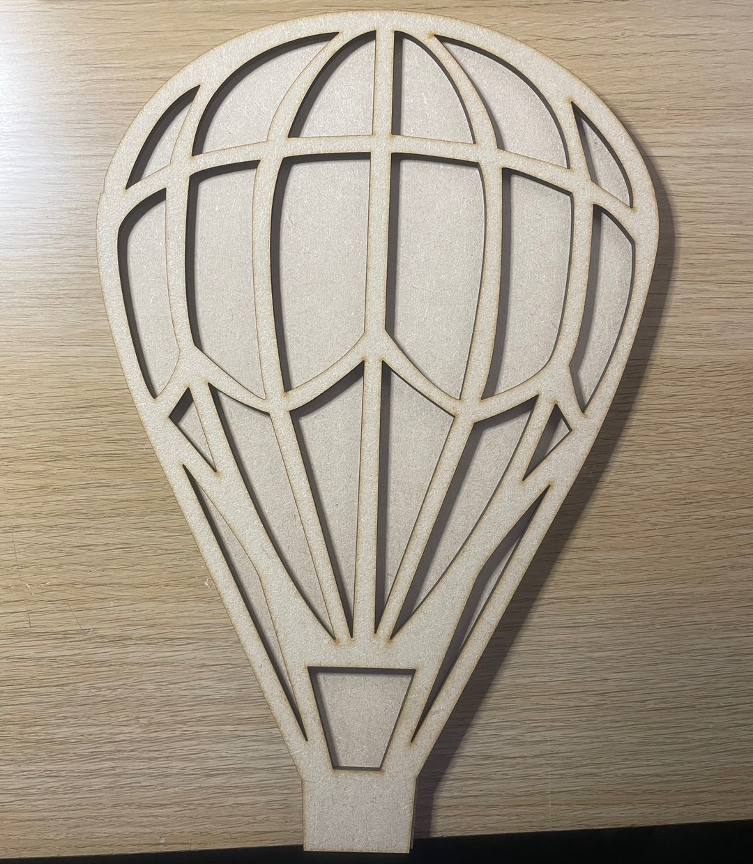 Hot Air Balloon Shape Mdf Crafts, Decorations Embellishments MDF Shape ...
