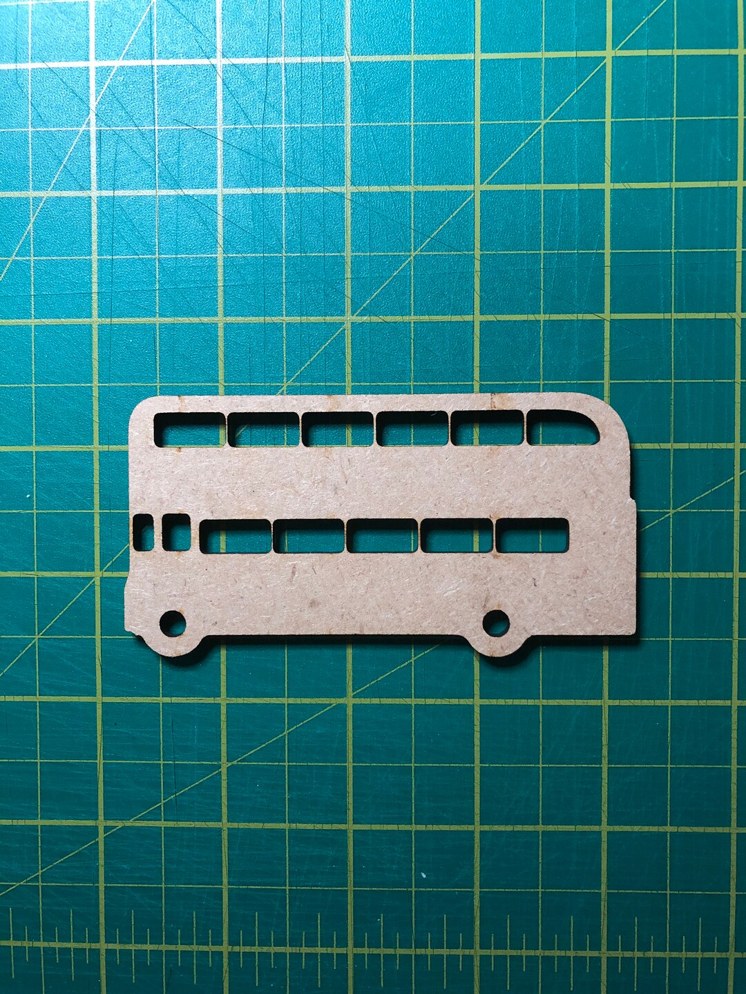 London Bus Shape MDF Crafts, Decorations Embellishments MDF Shape Craft ...