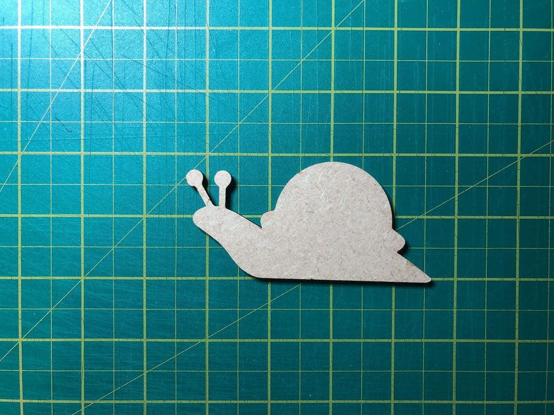 Wooden Snail, Laser Cut Craft Blanks, MDF Snail, Craft Shapes ...
