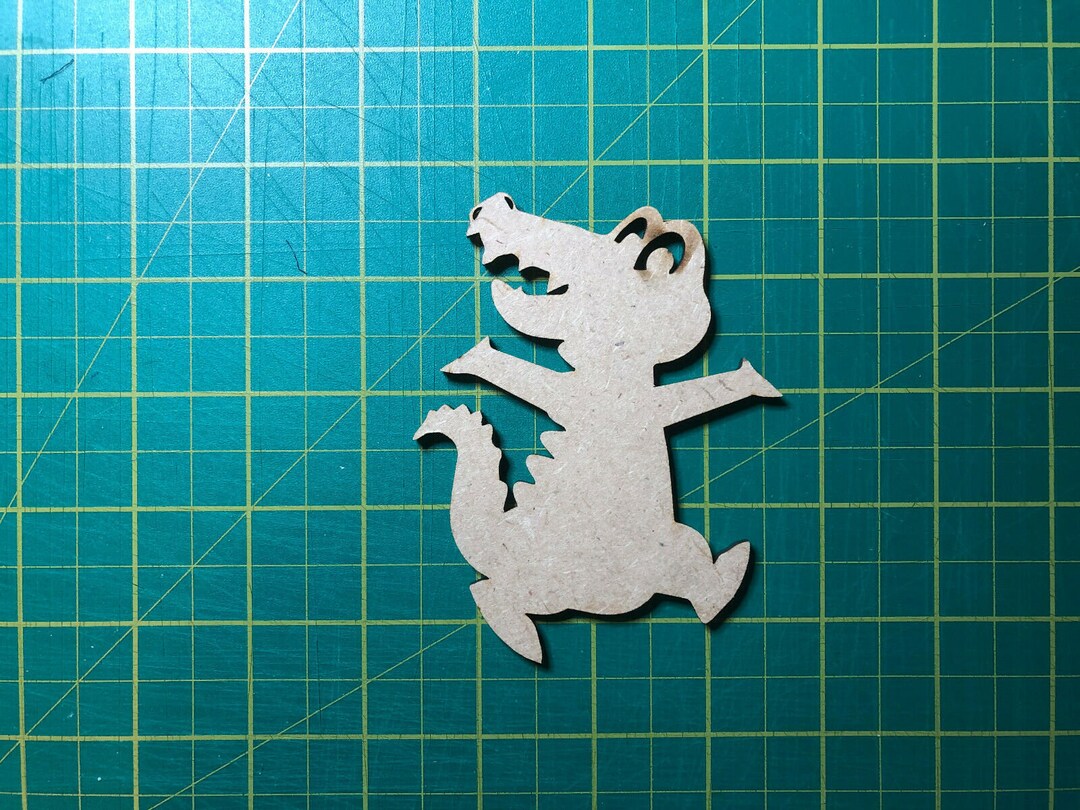 Wooden Alligator, MDF Alligator, Laser Cut Blanks, Wooden Cutouts ...