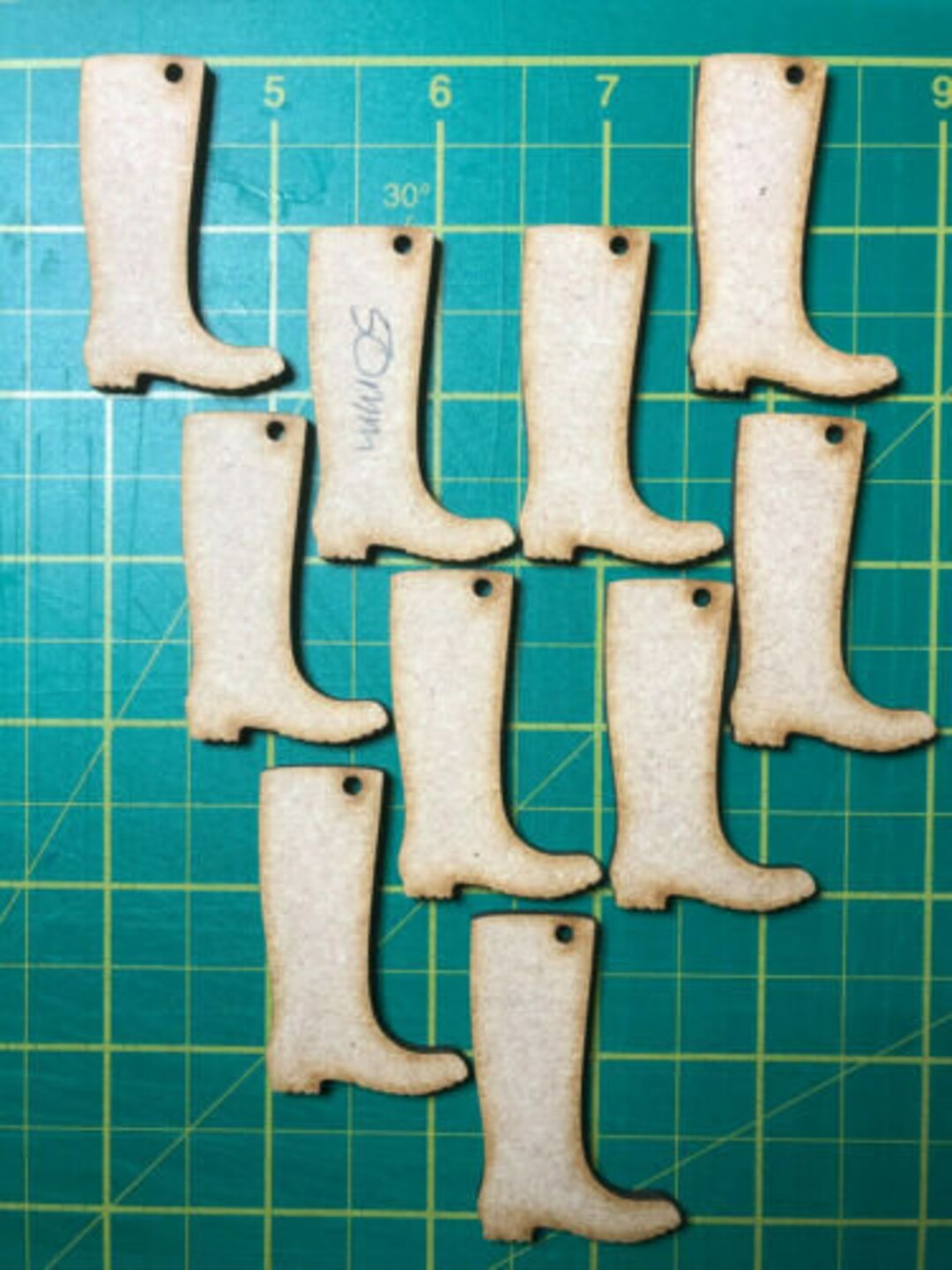 Wellington Boots Shape MDF Crafts, Decorations Embellishments MDF ...