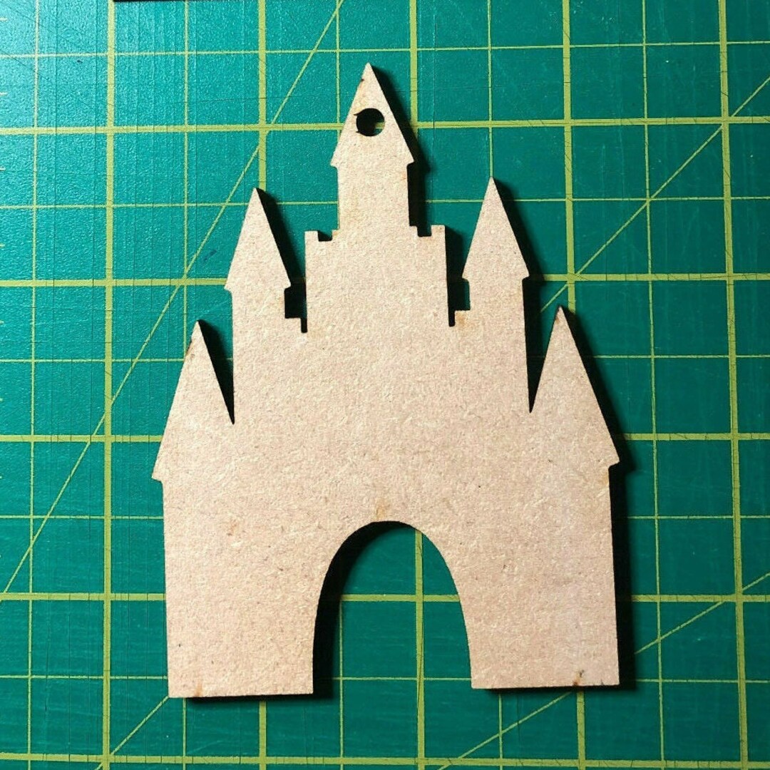 Wooden Castle, Princess Castle, Decorations, Embellishments MDF Shapes ...