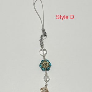 Flowery Dreamy White Angel Phone Straps in Different Styles Phone Chain ...