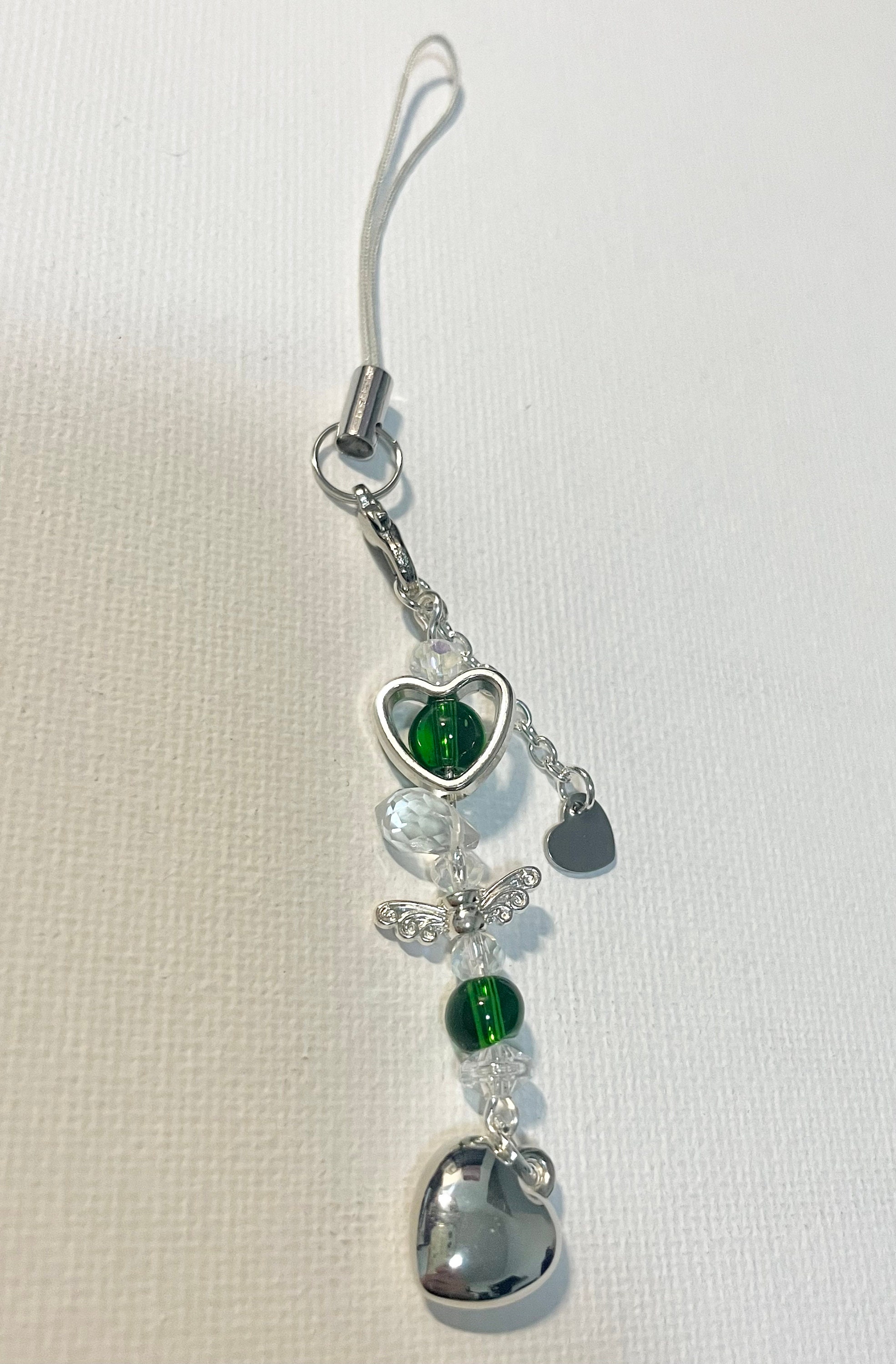 Angel Fairy Wand Hearts Phone Strap /phone - Etsy