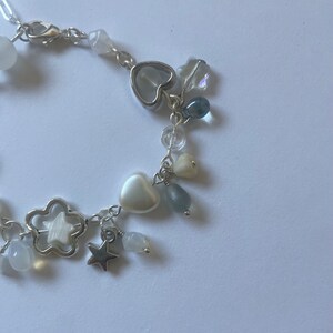 Princess Beaded Bracelet. Glass Beads,y2k Beads, Fairy,stars,hearts ...