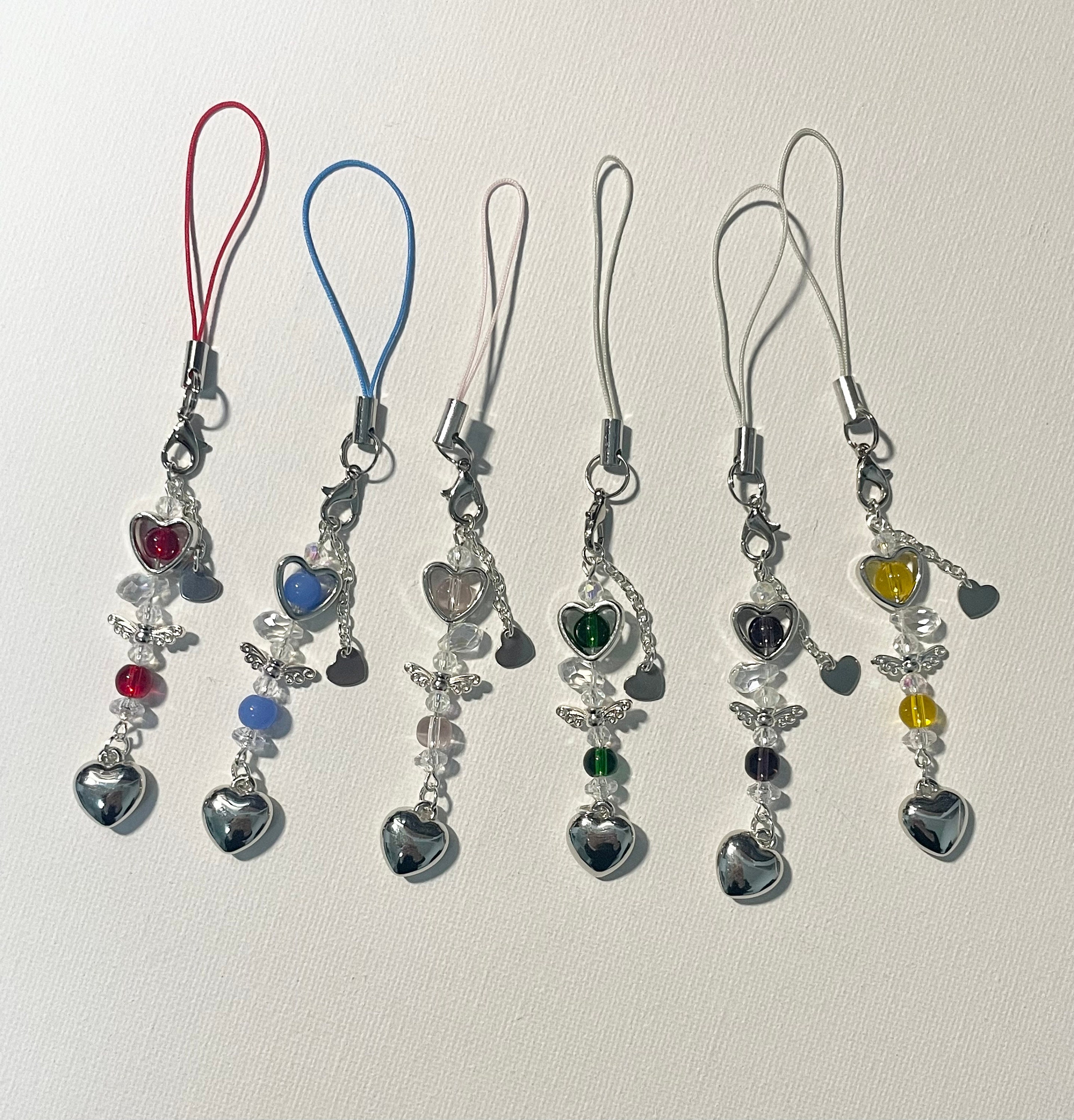 Angel Fairy Wand Hearts Phone Strap /phone - Etsy