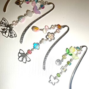 BACK TO SCHOOL Y2K Beaded Bookmarks / Couquette Bookmarks, Reading ...