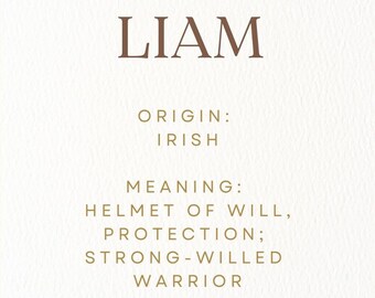 Noah Baby Name Meaning Printable Baby Names Nursery Sign Boy Names Instant Digital Downloads - Etsy