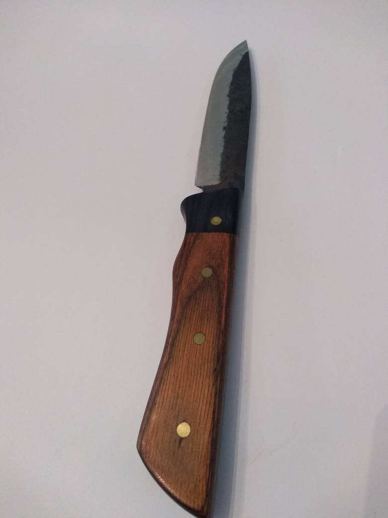 Hand Forged Camp Knife - Etsy