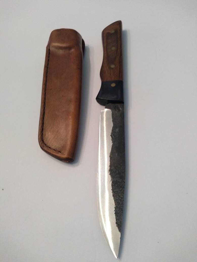 Hand Forged Camp Knife - Etsy