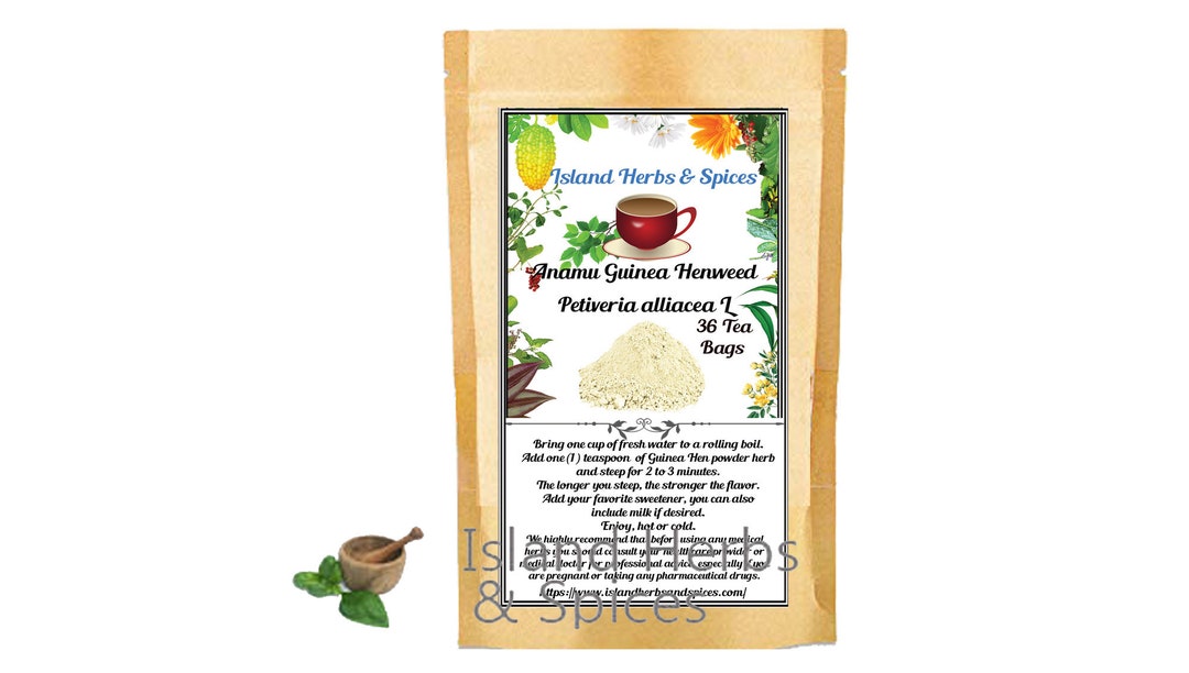 Anamu Herb guinea Henweed Tea Bags 36 Tea Bags - Etsy