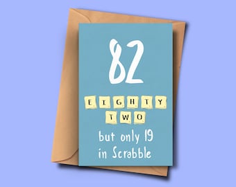 82nd Birthday Card | Etsy