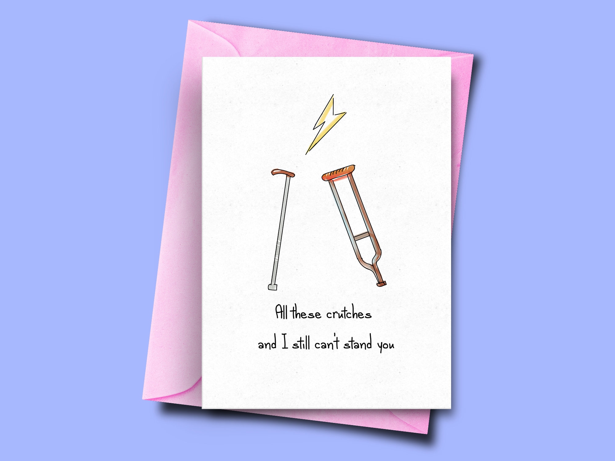 Funny Get Well Soon Card for Husband Boyfriend Card Broken - Etsy