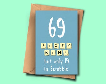 Funny 69th Birthday Card - Etsy