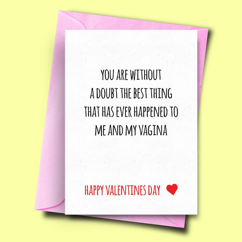 Rude Valentines - Etsy UK